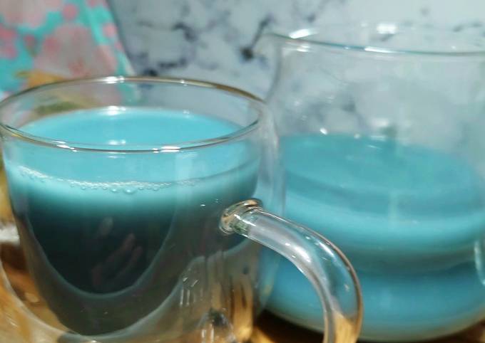 Resep Wedang Susu Rempah Bunga Telang (422) oleh Susi Darmawan/IG @d ... Resep Wedang Susu Rempah Bunga Telang (422) oleh Susi Darmawan/IG @d ...