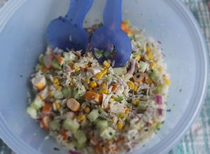 74 recettes faciles et rapides " salade surimi " - Cookpad
