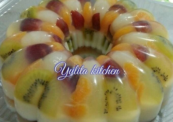 Resep Pudding Buah oleh Yulita Kitchen - Cookpad