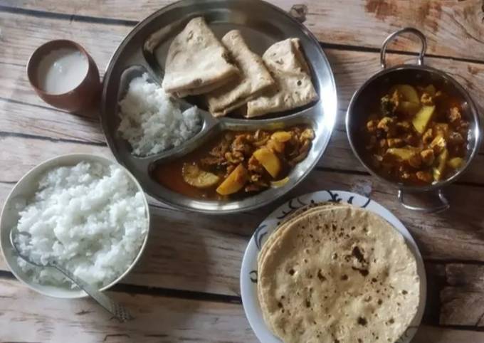 Udad dal badi aloo ki sabzi Recipe by DrPushpa Dixit - Cookpad