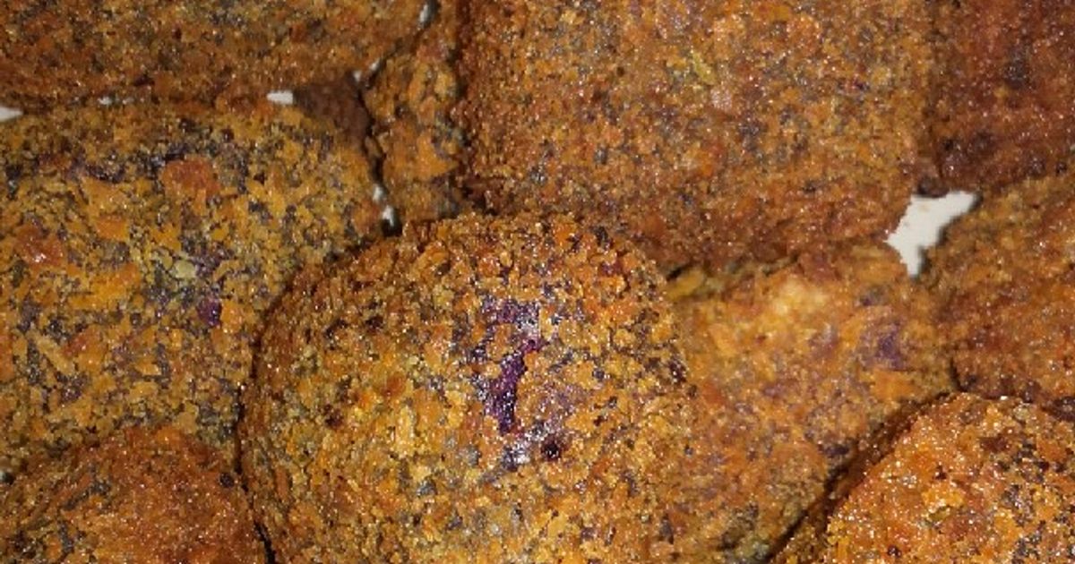 Resep Telo Ungu Goreng Pasir Ala Saya 😁 oleh Diyah - Cookpad