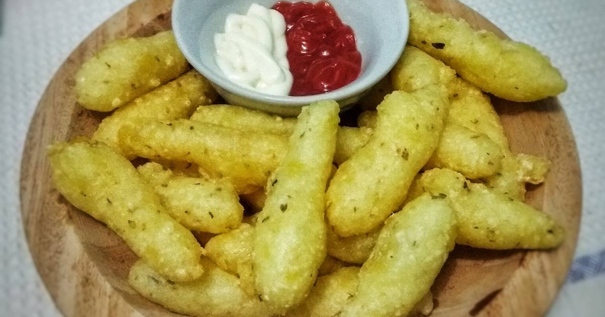 Resep Cheesy Potato Stick oleh Poni - Cookpad
