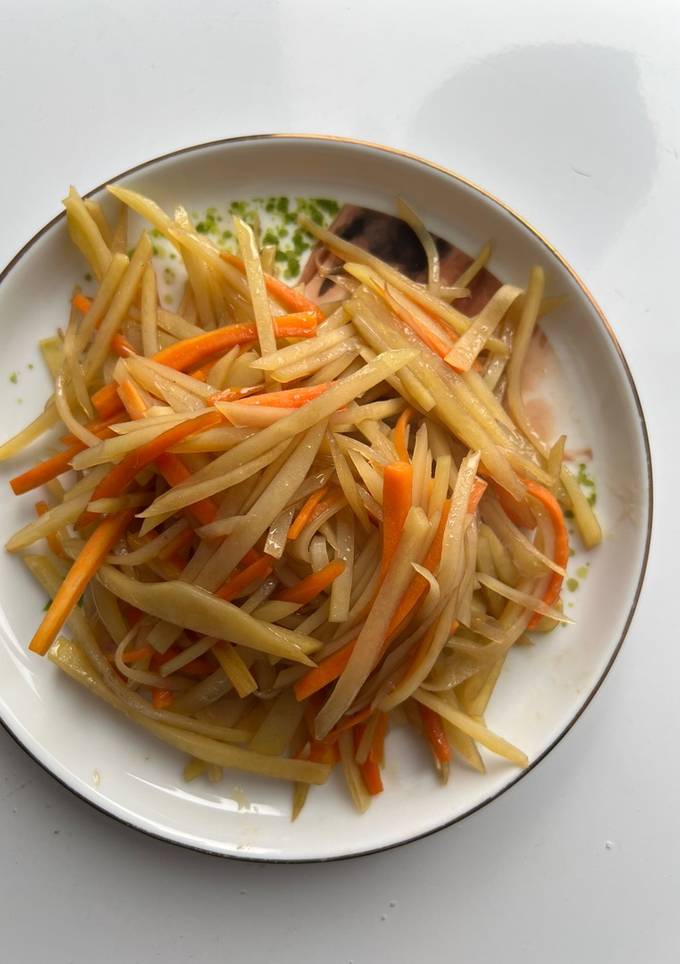 Resep Tu dou si, kentang asam khas china oleh Shelly Veronica - Cookpad