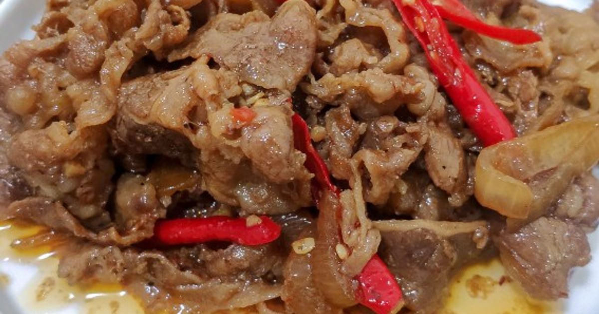 375 resep olahan gyudon slice beef enak dan mudah - Cookpad