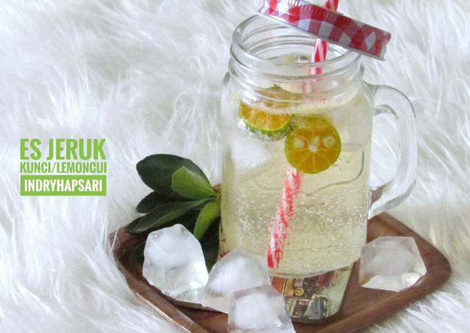 Resep Es Jeruk Kunci/Lemon Cui oleh Indry Hapsari - Cookpad