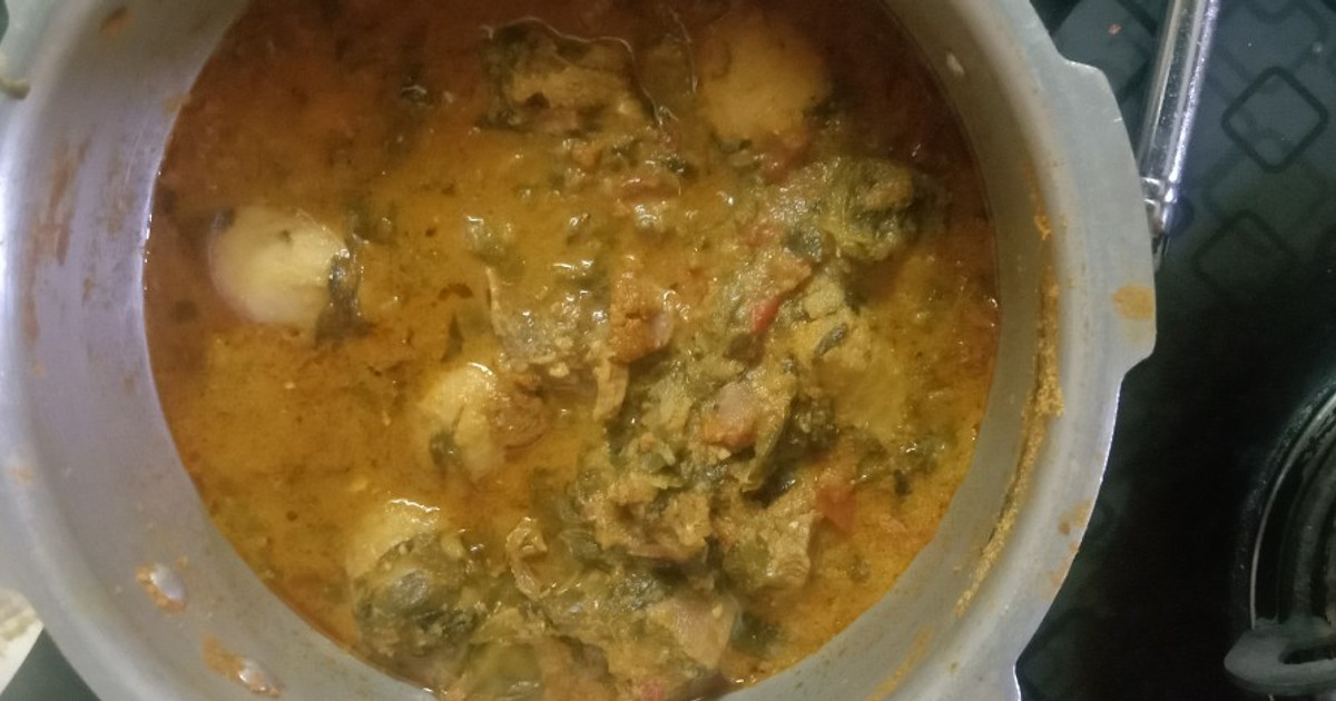 அருவி வித் கறி வெந்தியக்கீரை குழம்பு(Venthaya Keerai Mutton Kulambu ...