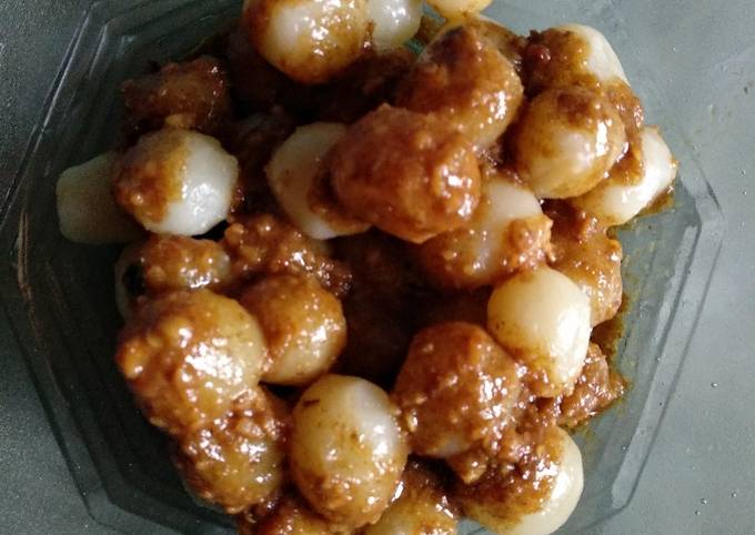 Resep Cilok Bumbu Kacang oleh Nuriza Luthfi Ananda - Cookpad