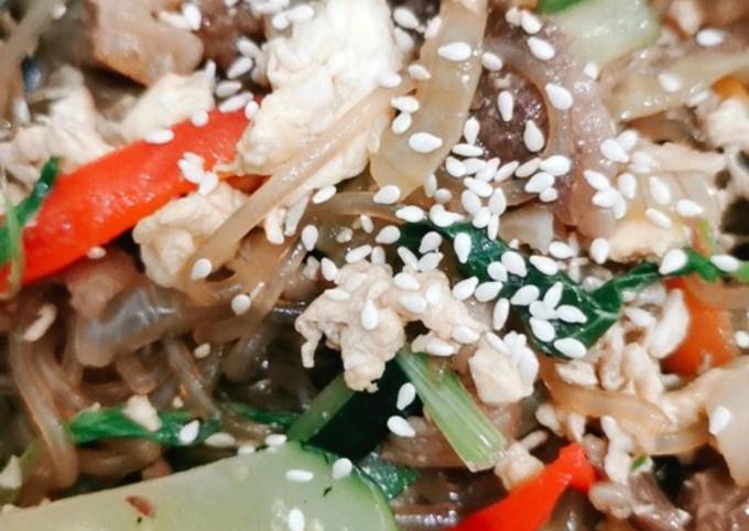 Resep Japchae Authentic Korea oleh Aya - Cookpad
