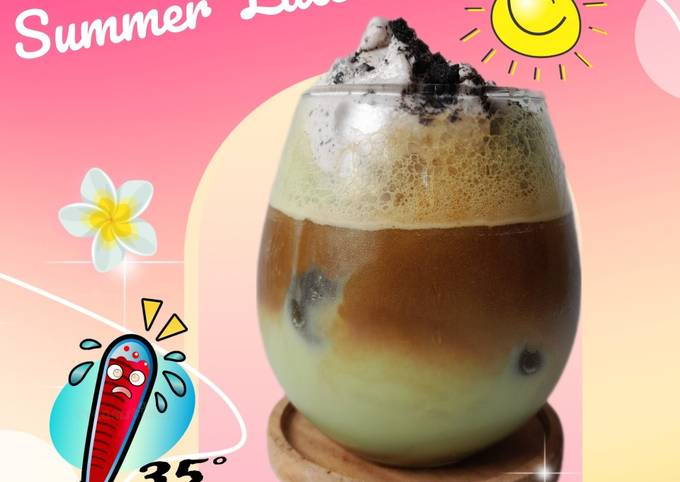 Resep Summer Latte oleh Titisari Lesanpura - Cookpad