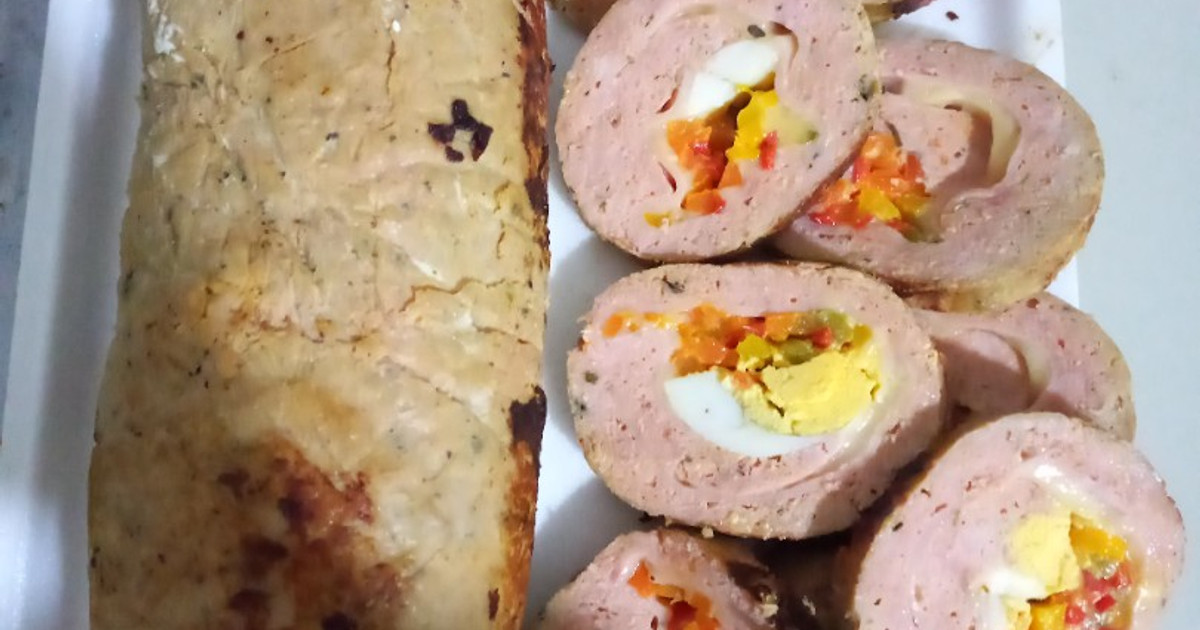 Rollo De Carne Molida Cerdo Y Pollo 🤩 Receta de Yurley Paola Rojas ...