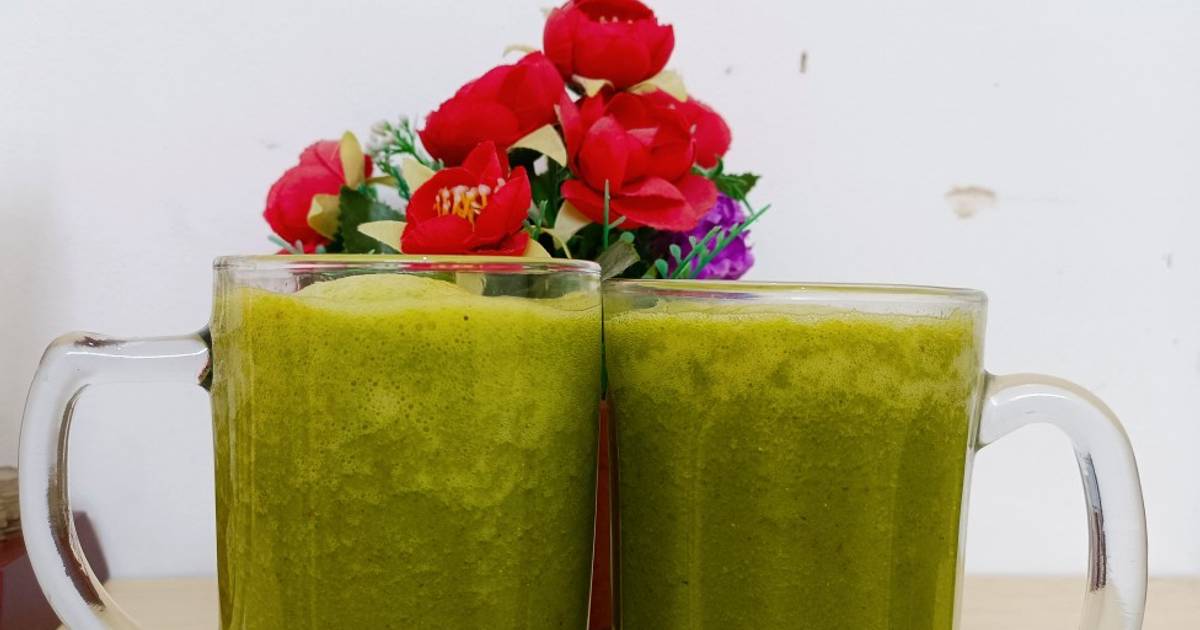 Resep Jus bayam apel jeruk oleh Yelvi Levani - Cookpad