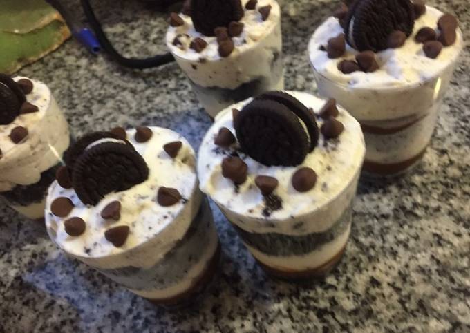 Shots de galletitas oreo 🇺🇾 Receta de silvia622🇺🇾- Cookpad