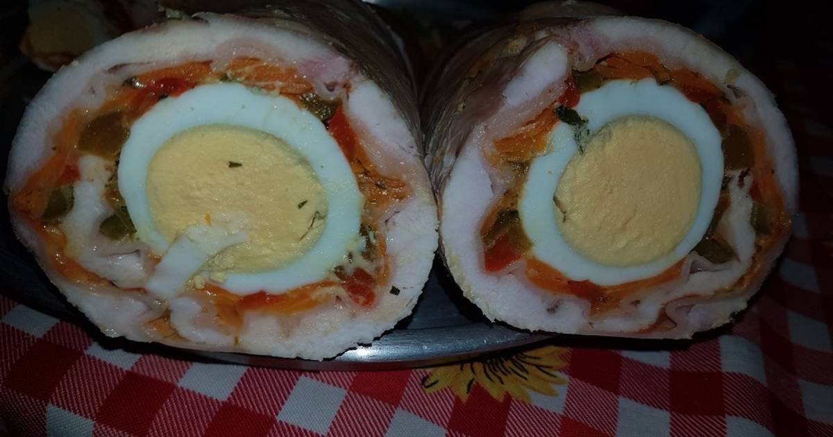 Arrollado de pollo - 222 recetas caseras- Cookpad