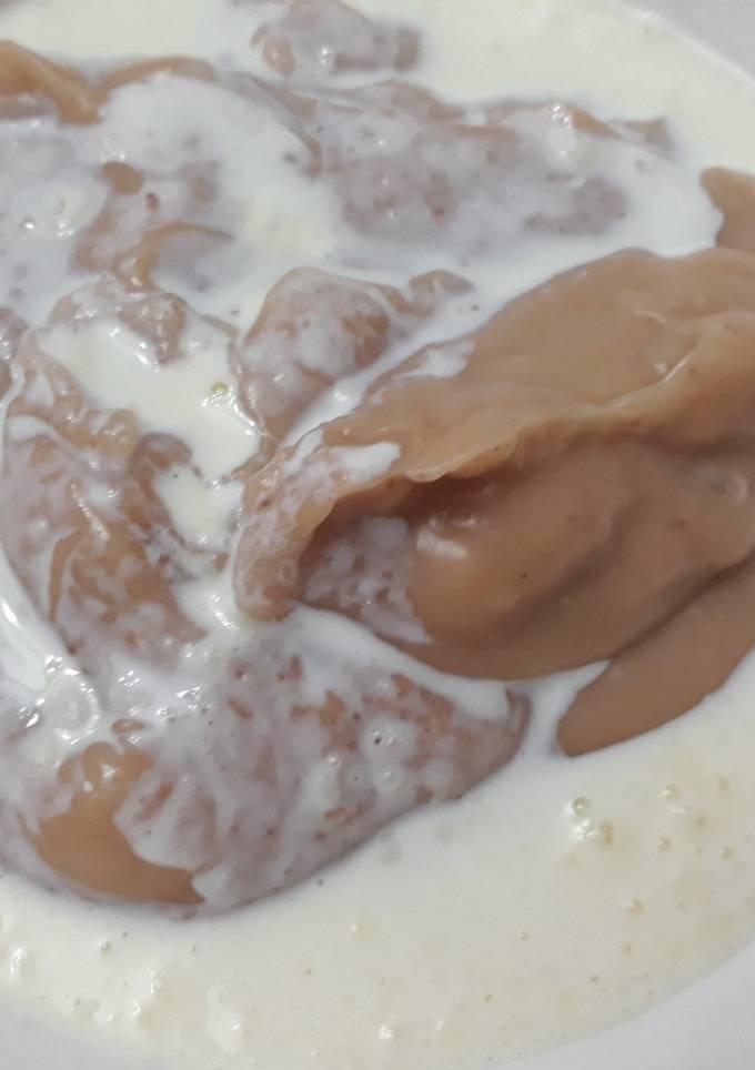 Brown pap and milk Recipe by Lily - Cookpad