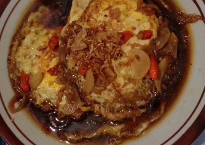 Resep Telur kuah kecap oleh Ronauli Agustina - Cookpad