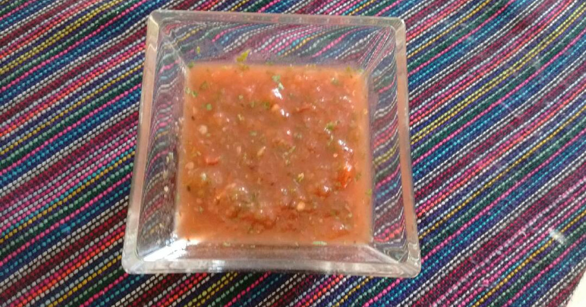 Salsa Asada Con (Xoconostle) 👍💕🍅🌶🍈 Receta de Hilda Lucero Garcia Segura ...