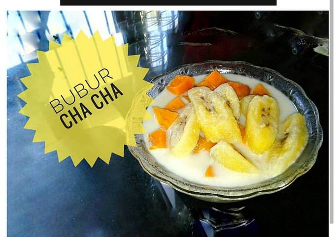 Resep Bubur Cha² Ubi Ungu oleh Agata Frensia - Cookpad