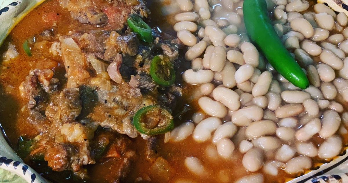 Stake Ranchero With Whole Beans 10 #Mommasrecipes Recipe By Chelito ...