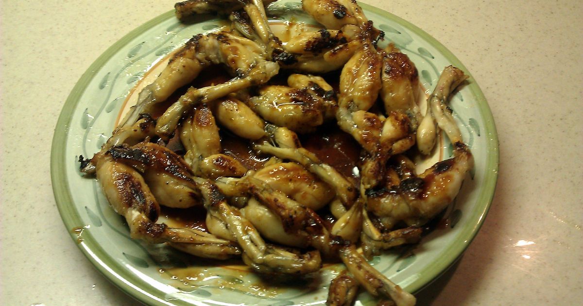 Carmelized Frog Legs Recipe By Redbullguy01