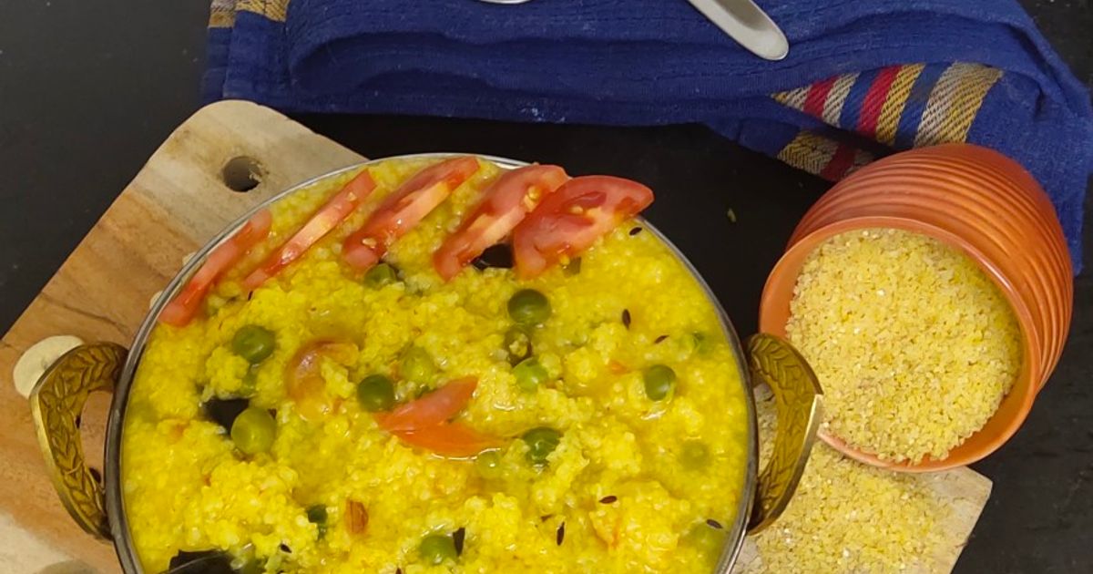 मसाला दलिया (Masala Daliya Recipe In Hindi) रेसिपी बनाने की विधि in Hindi by Archana Narendra ...