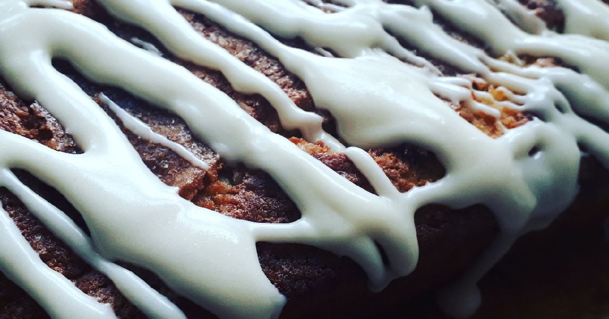 Banana Drizzle Cake!! Recipe by Caroline