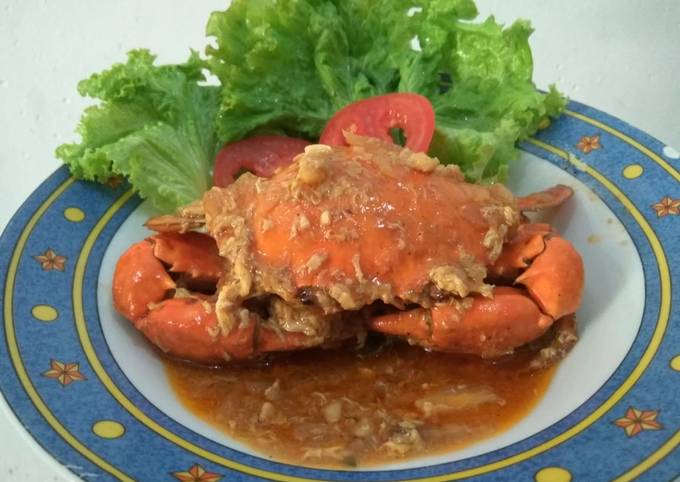 Resep KEPITING SAOS PADANG (pakai telor) simpel oleh Nuha Azizah - Cookpad