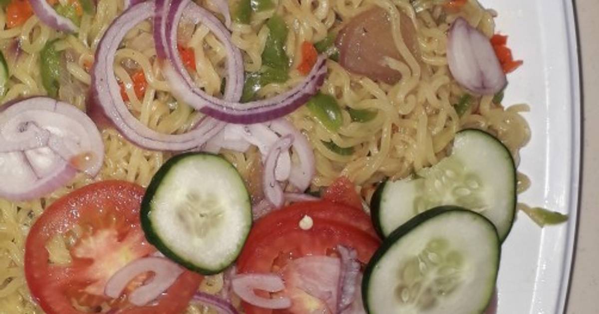 Vegetable noodles Recipe by Ifeoma EjiroOghene Badu Abjm85 - Cookpad