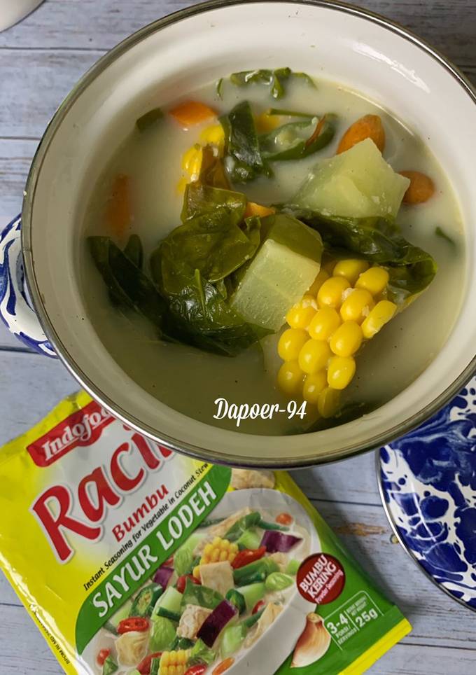 Resep Sayur Lodeh labu siam campur| praktis bumbu Racik oleh Dapoer-94 ...