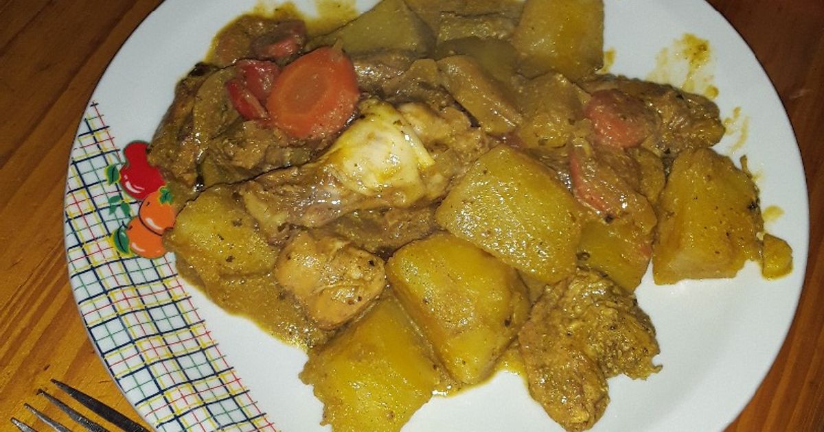 Pollo Al Curry En El Disco Receta de Gusdolfocuk- Cookpad
