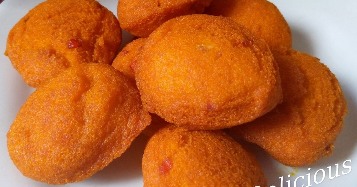 Fluffy Bean Cake A. K. A Akara Osu Recipe by Tasty & Delicious - Cookpad
