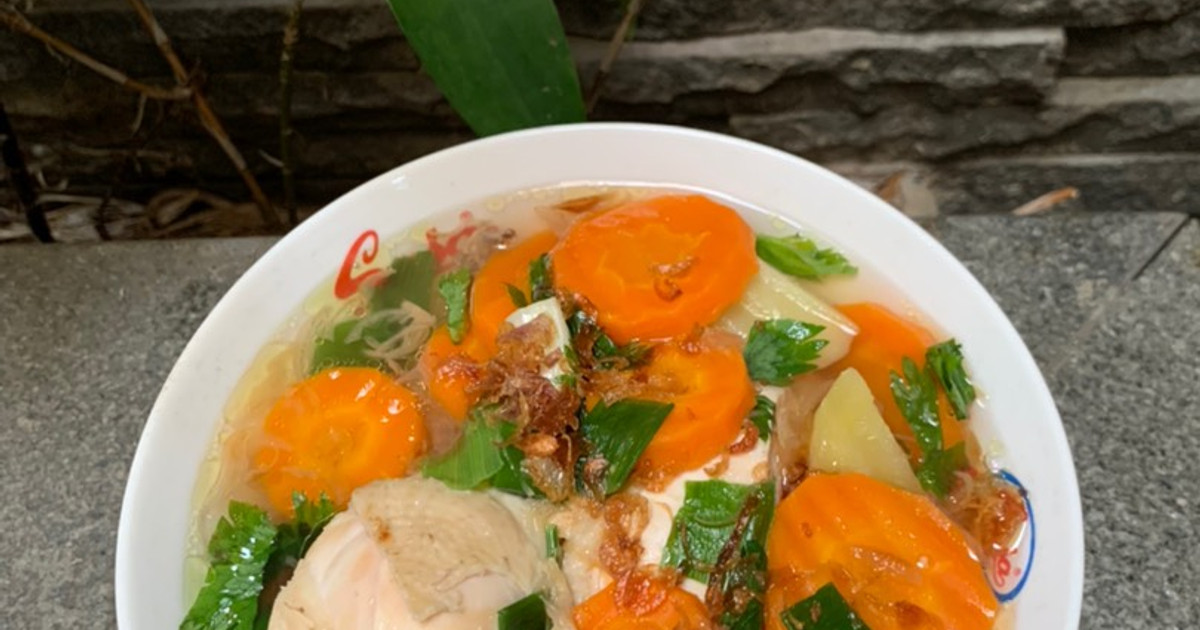 Resep Sop Ayam Ala Pak Min Klaten oleh Palestin - Cookpad