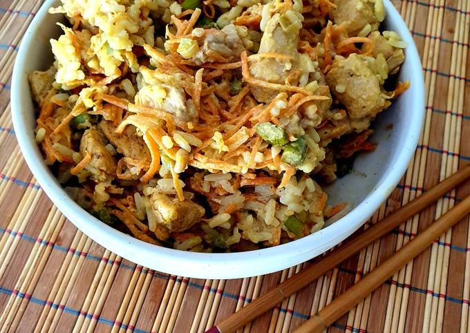 Cubos de pollo al curry Receta de Laura L - Cookpad