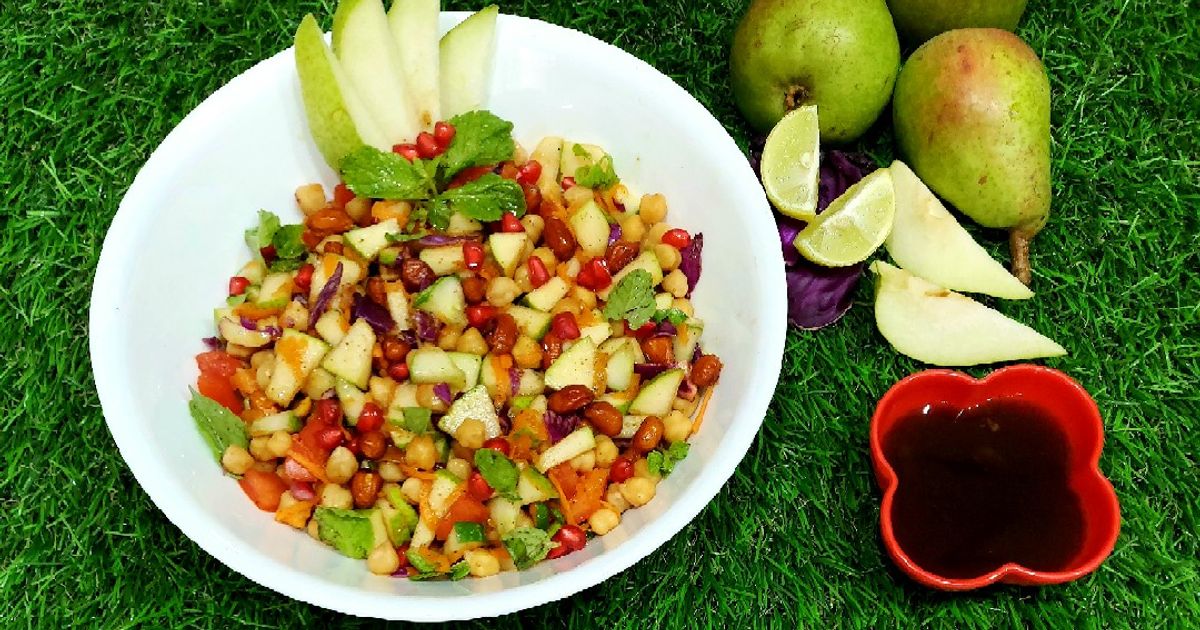 Babugosha Chaat/Salad Recipe by Geeta Godhiwala - Cookpad