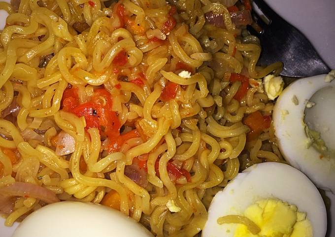 Indomie extraordinaire Recipe by Adebimpe - Cookpad
