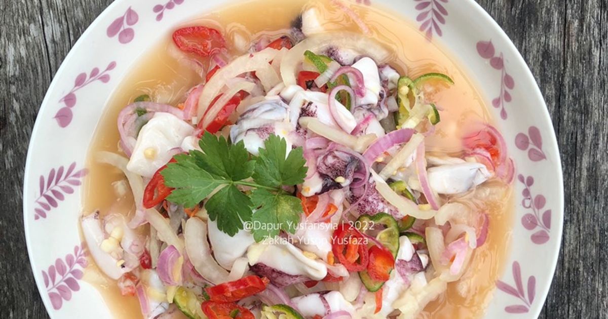 Resipi Umai Sotong oleh Dapur Yusfarisyia - Cookpad