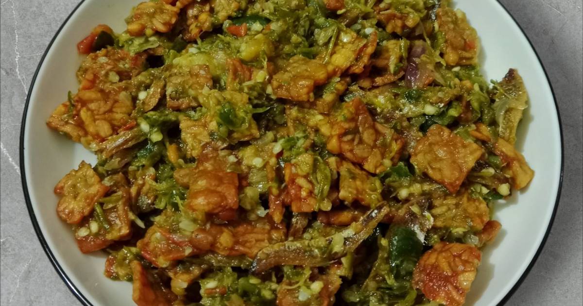 Resep Tempe Teri Sambal Ijo oleh Wiewied Kitchen's - Cookpad