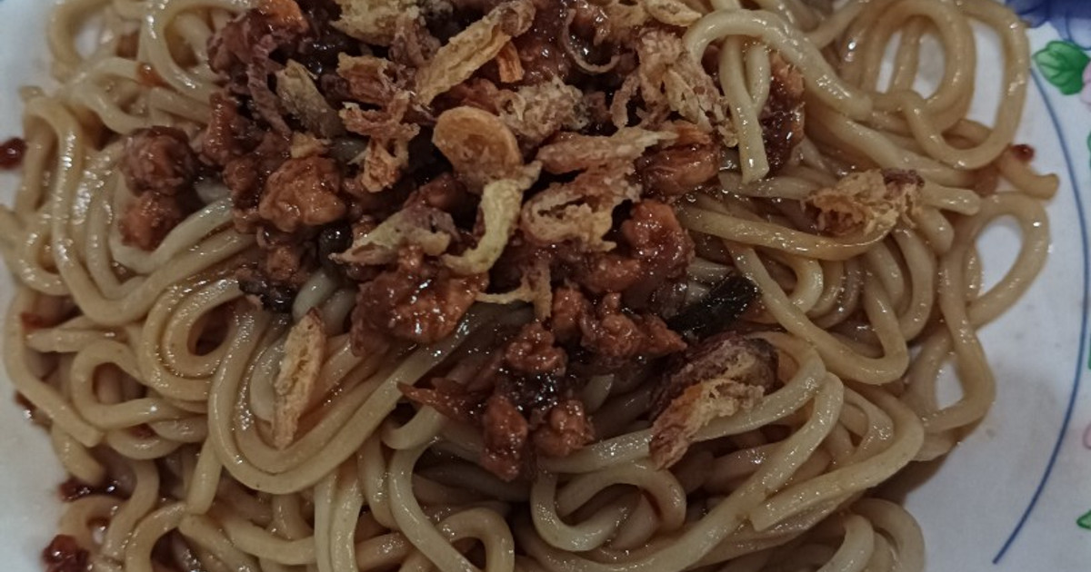 Resep Mi Yamin Chili Oil oleh Dwintari Ai Ke - Cookpad