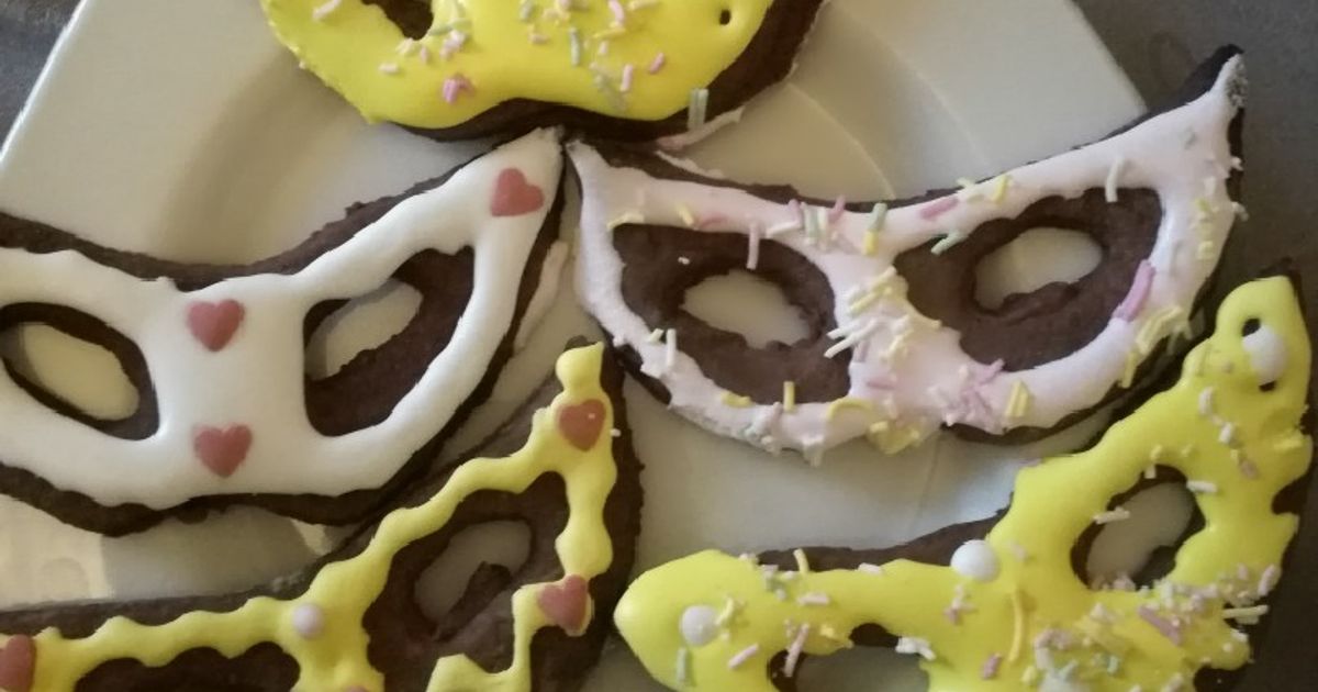 Farsangi álarc Keksz | Koczkàné Zelnik Mária (Marcsi) receptje ...