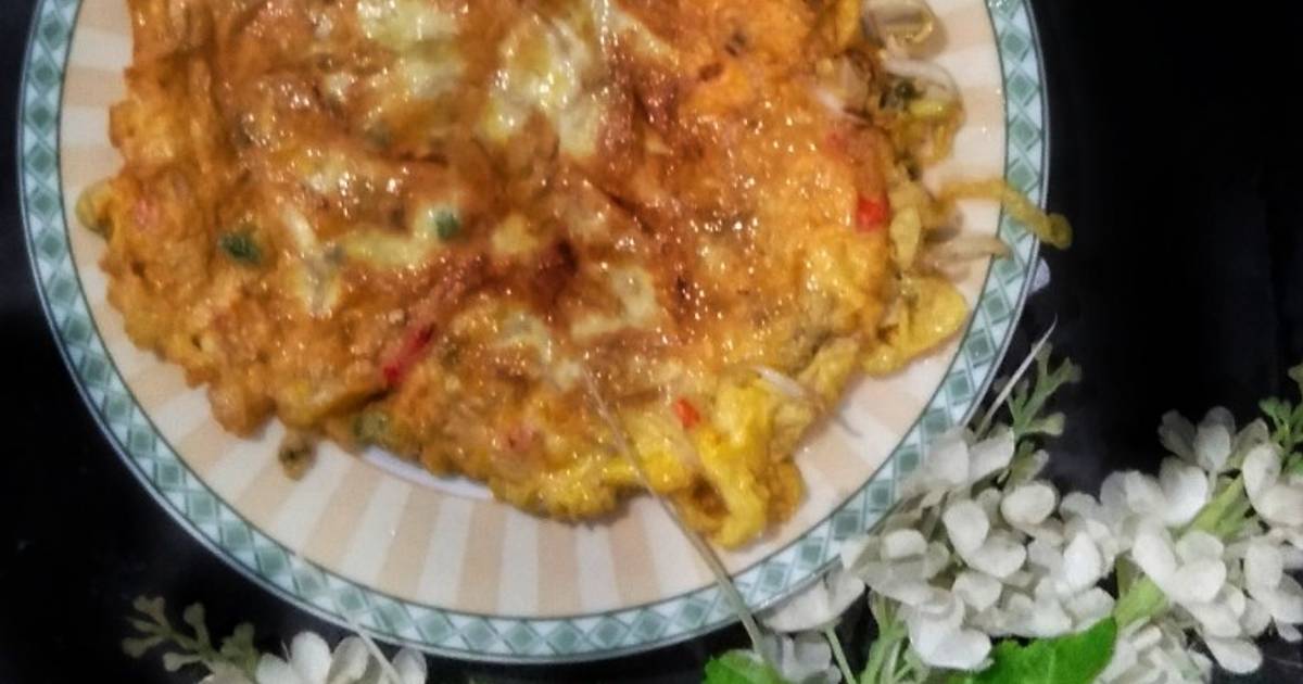 Resep Telur Dadar Kecambah oleh farida Sulthan 🇮🇩 (IG. Malika02782) - Cookpad