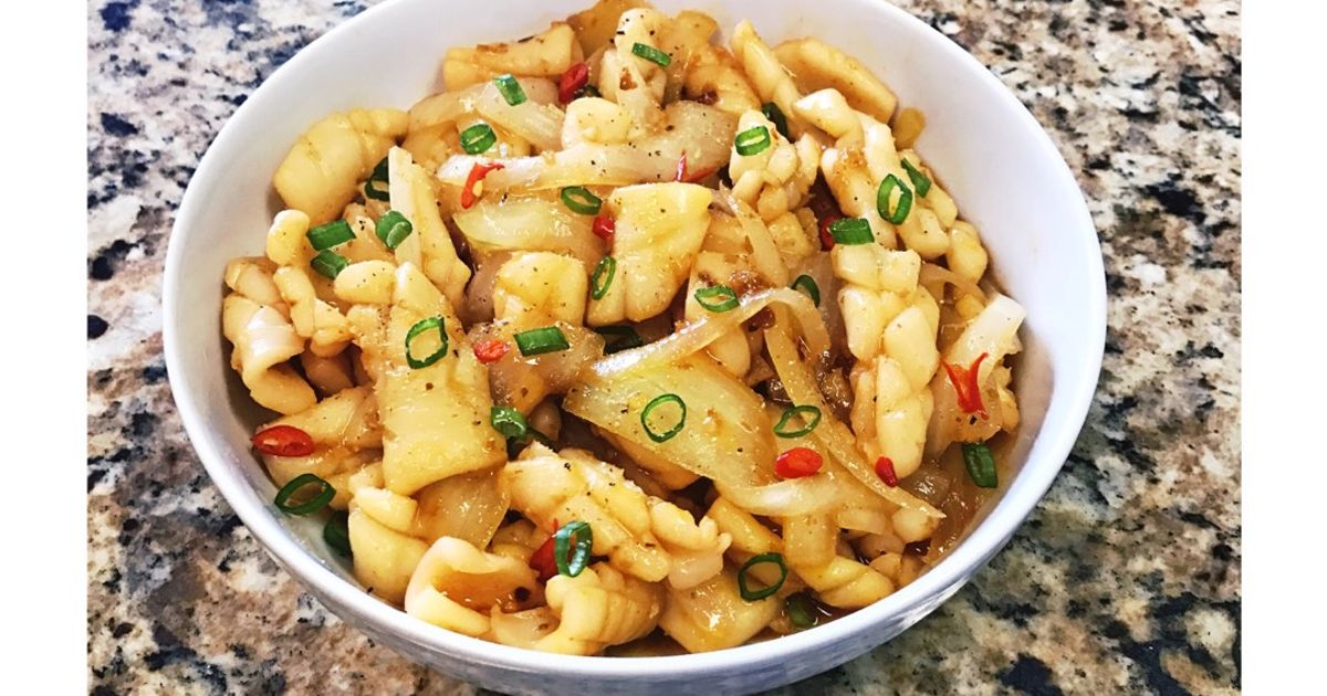 Cách Làm Món Mực Xào Sate 🦑 của Hannah Dao - Cookpad