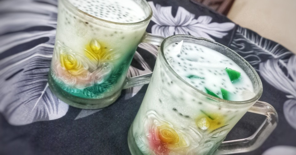 Resep Buko Pandan Rumahan, Simpel, Enak 😍😍 oleh Mama Abam - Cookpad