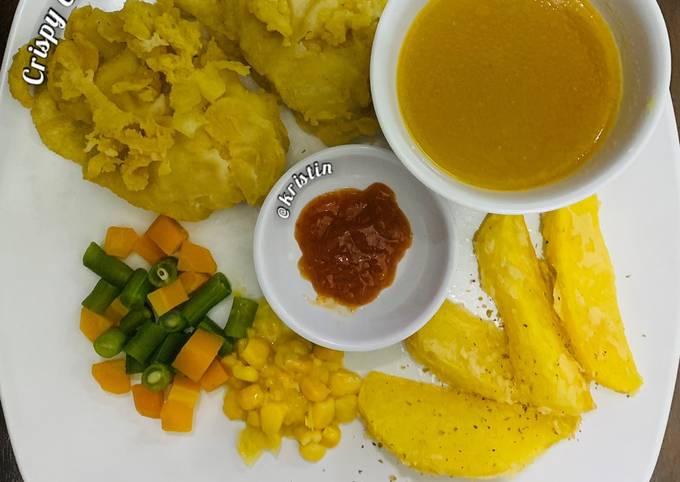 Resep Cryspi Chicken Steak oleh Kristin Setiawati 🍳 - Cookpad