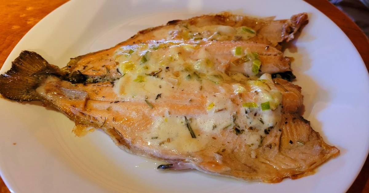 Trucha al horno con queso ahumado Receta de Roxana Civallero- Cookpad