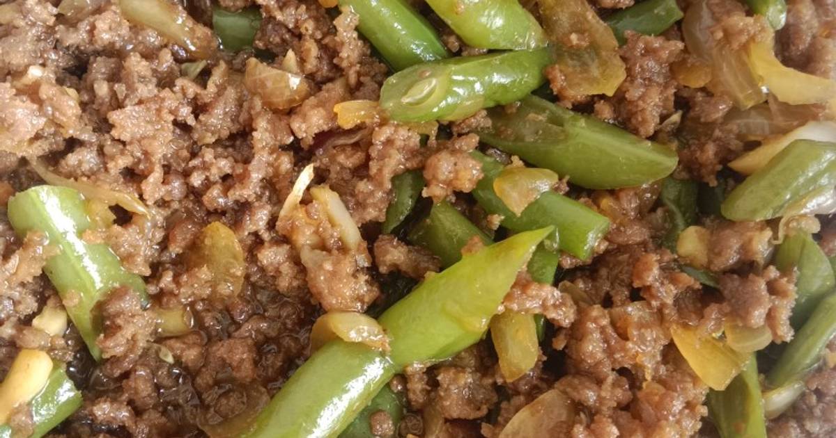 Resep Buncis Daging Sapi Giling oleh Cikha Malessy 🌻 - Cookpad