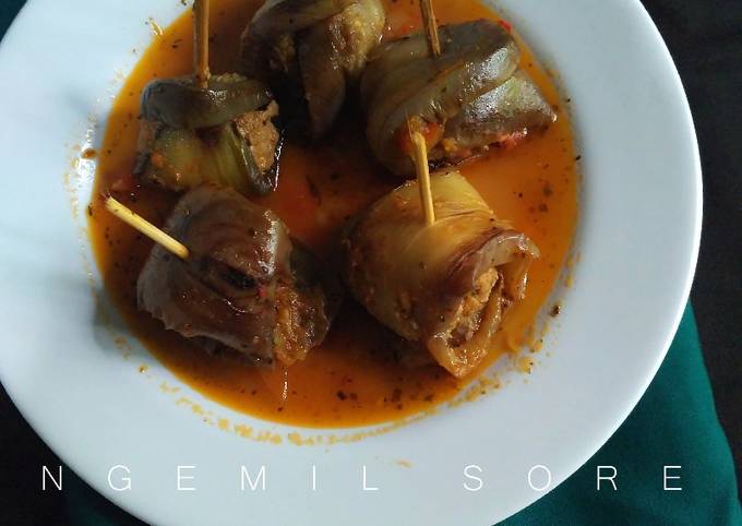 Resep Terong Gulung Daging oleh Rifqi Maulana Adi - Cookpad
