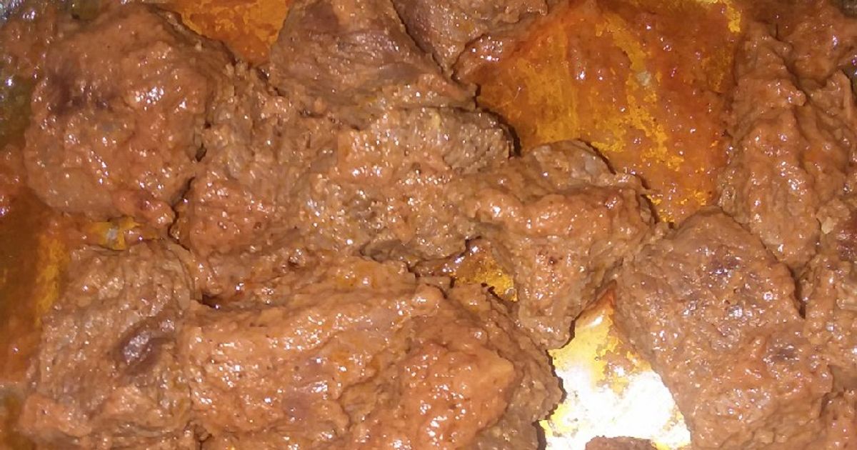 Carne Colorada Con Papas En Salsa De Queso Receta de karla m.m.- Cookpad