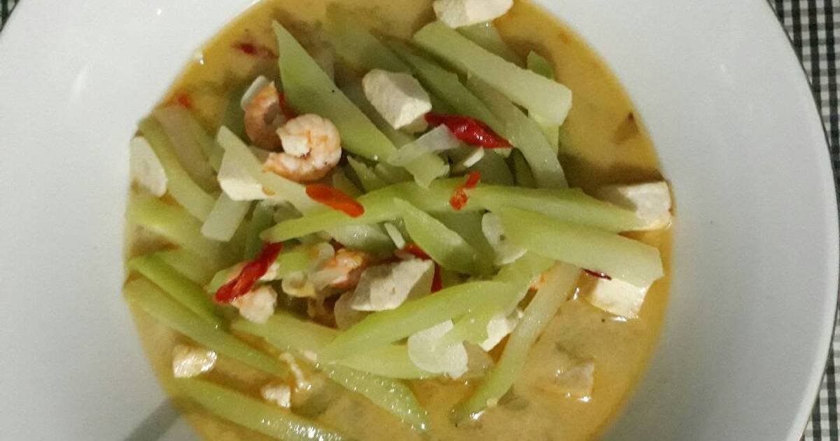 Resep Sayur labu kuah santan oleh astri utami - Cookpad