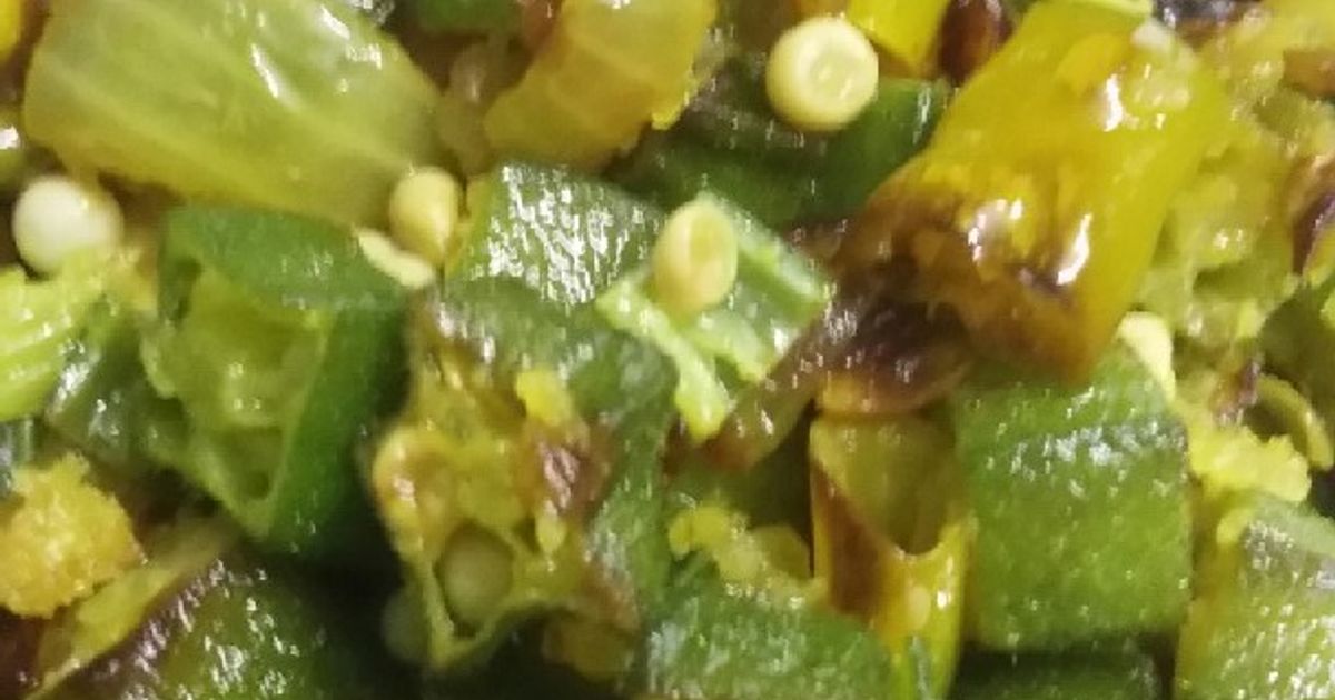 Bhendi Chi Bhaji(bhindi Sabji) Recipe By Shilpa Wani