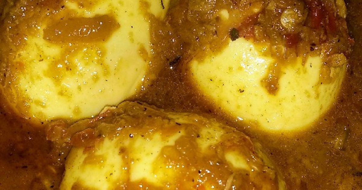Resep Telur Merah Pedas oleh PhadmaSa - Cookpad