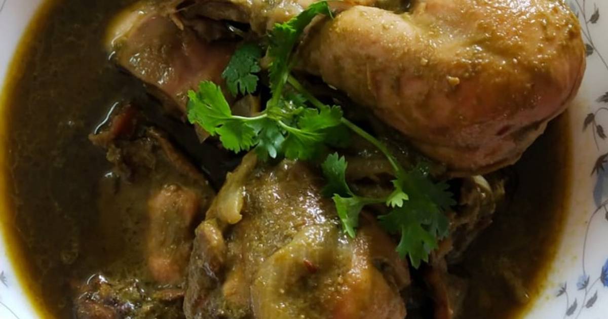 Dhaniya Chicken Recipe by Rimpa Bose Deb - Cookpad